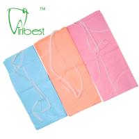 China Disposable Dental Protective Wear , Waterproof Dental Patient Bibs With Tie for sale