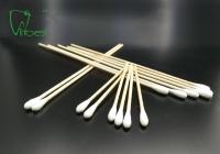 China 3 Inch Medical Cotton Tipped Applicators High Absorbency for sale