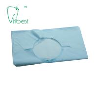 China Waterproof Dental Protective Wear , Disposable Dental Bibs With Hole for sale
