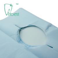 China Waterproof Dental Protective Wear , Disposable Dental Bibs With Hole for sale