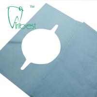 China Waterproof Dental Protective Wear , Disposable Dental Bibs With Hole for sale