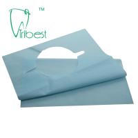 China Waterproof Dental Protective Wear , Disposable Dental Bibs With Hole for sale