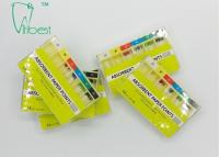 China Endodontic Dental Absorbent Paper Points 0.06 Taper With MM Mark for sale