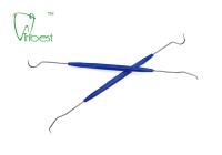China Double Head Plastic Periodontal Probe Oral Examination Kit for sale