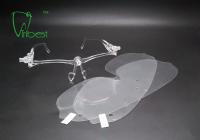 China Anti Fog Dental Protective Wear , Dental Disposable Eye Shields With Frame for sale