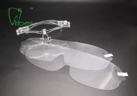 China Anti Fog Dental Protective Wear , Dental Disposable Eye Shields With Frame for sale