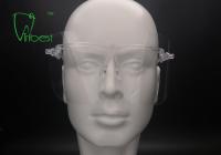 China Anti Fog Dental Protective Wear , Dental Disposable Eye Shields With Frame for sale