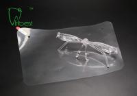 China Full Transparent Dental Protective Wear , Clear Face Shield Visor With Frame for sale