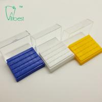 China 24 Holes Dental Endodontic File Holder Placing Box for sale