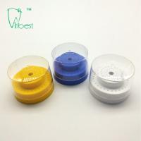 China 60 Holes Round Dental Burs Holder , Non Autoclave Endo File Holder for sale