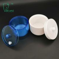 China Round Dental Sterilization Products , PC Cleaning Disinfection Storage Box for sale