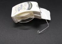 China Tooth Shape 50m Silky Waxed Mint Dental Floss Nylon Wire for sale