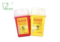 China FDA Medical Waste Plastic Disposable Sharps Container for sale