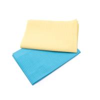 China 33x45cm Dental Protective Wear , Disposable Patient Bibs Without Tie for sale