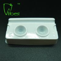China 2/4 Slots Dental Plastic Disposable Mixing Wells for sale
