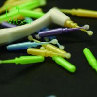 China Colorful Dental Micro Applicators PP Handle Nylon Bristle for sale