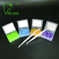 China Colorful Dental Micro Applicators PP Handle Nylon Bristle for sale