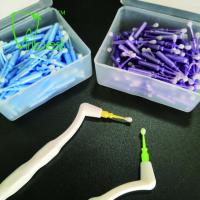 China Colorful Dental Micro Applicators PP Handle Nylon Bristle for sale