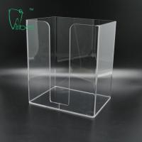 China Surgical Supplies Clear Acrylic Dental Bib Dispenser for sale