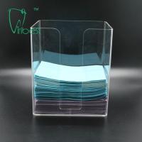 China Surgical Supplies Clear Acrylic Dental Bib Dispenser for sale