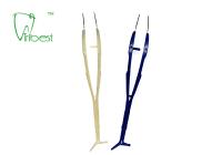 China Oral Examination Dental Tweezer ABS Handle Stainless Steel Head for sale