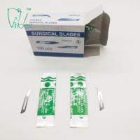 China Disposable Disposable Surgical Blade , Surgical Stainless Steel Scalpel Blades for sale