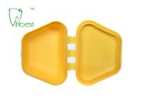 China Disposable PP Dental Teeth Retainer Case Box With Hole for sale