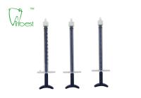 China Medical disposable Syringe with Needle 1ml Luer Lock Slip Plastic Dental Syringe for sale