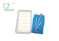 China Metal Plastic 5 In 1 Disposable Dental Kit 5in1 Dental Kit For Examination for sale