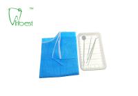 China Metal Plastic 5 In 1 Disposable Dental Kit 5in1 Dental Kit For Examination for sale