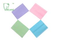 China 2 Ply Paper 1 Ply Film Disposable Dental Bibs 33x45cm Without Tie for sale