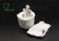 China Highly Absorbent  Dental Cotton Wool Class I No Rayon Fibers for sale