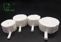 China Highly Absorbent  Dental Cotton Wool Class I No Rayon Fibers for sale