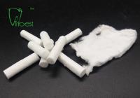 China Highly Absorbent  Dental Cotton Wool Class I No Rayon Fibers for sale