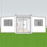 China Easy Installation Expandable Container House Prefab Modular Tiny Homes for sale