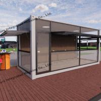 China Modern Sustainable Prefabricated Modular House for Outdoor Party Team Building Area for sale