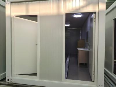China Contemporary Design Prefab Container Bathroom House With Custom Sandwich Wall Panel for sale