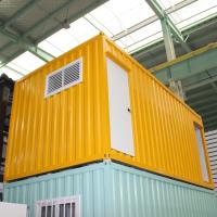 China 20ft Durable Macaron Colored Shipping Container Modifications Environmental Friendliness for sale