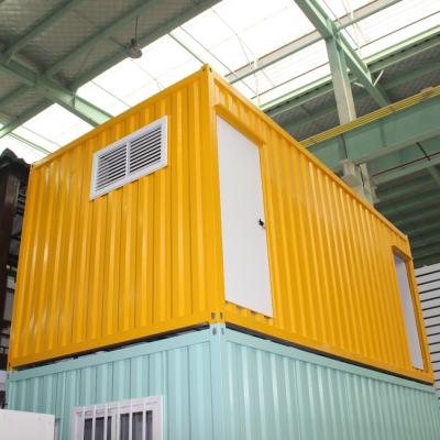 China 20ft Durable Macaron Colored Shipping Container Modifications Environmental Friendliness for sale