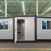 China Double Wing Prefab 40ft Expandable Container House Different Layout Options Easy Installation Transportation And Relocation for sale