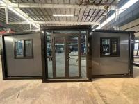 China Luxury Expandable Container House with 72㎡ Living Space 40ft Transport Size and 150mm EPS Insulation for sale