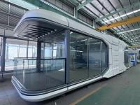 China Futuristic Curved Design Space Capsule House with Lightweight Aluminum Shell for 20-30% Rental Yield Boost for sale
