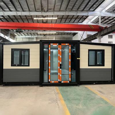 China 40ft Expandable Container House with Instant Expansion and All-Weather Ready Prefabricated Container Home for sale