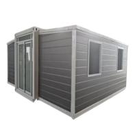 China 6460mm Expanded Size Steel Frame Expandable Container House with 15+ Year Lifespan for sale