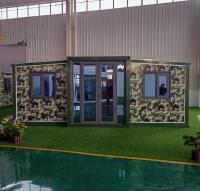China 20ft Size Expandable Container House with Steel Frame Structure and 15+ Year Lifespan for sale