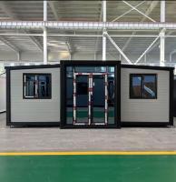 China 20ft Size Expandable Container Home with Galvanized Steel Frame and 2-4 Hour Installation for sale