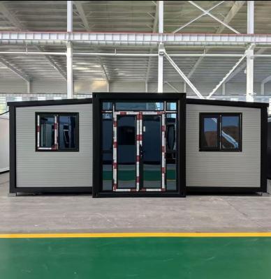 China 20ft Size Expandable Container Home with Galvanized Steel Frame and 2-4 Hour Installation for sale