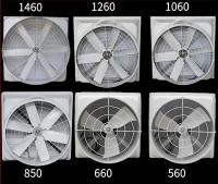 China Hot Sale Poultry Farm FRP Ventilation Fan Chicken House Window Fiberglass Exhaust Fan Size for Warehouse Factory Livestock Farm for sale
