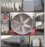 China Hot Sale Poultry Farm FRP Ventilation Fan Chicken House Window Fiberglass Exhaust Fan Size for Warehouse Factory Livestock Farm for sale