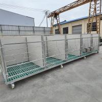 China Five-Stall Linked Calf Pen for sale